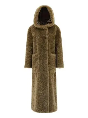 Herno Long Sleeved Hooded Coat - Green