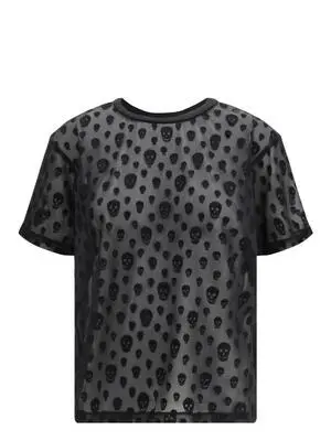 Alexander McQueen Skull T-shirt - Black