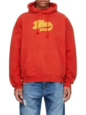 BLUEMARBLE Varsity Hoodie - Red
