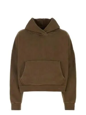 ENTIRE STUDIOS Heavy Hood Sweatshirt - Dark Brown