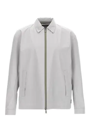 Herno Zip-up Long-sleeved Jacket - Grey