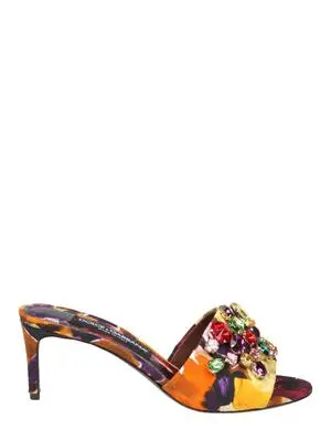 DOLCE & GABBANA Dolce & Gabbana Embellished Heeled Sandals