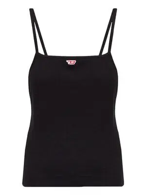 DIESEL® Logo Detail Vest - Black