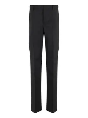 Moschino Pleated Casual Pants - Black