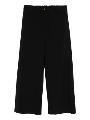 Marni Straight-leg Drawstring Trousers - Black