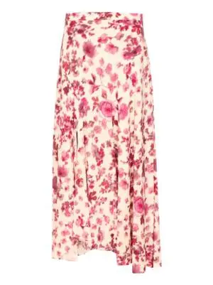 Isabel Marant Étoile Isabel Marant Etoile Floral Printed Slit Maxi Skirt No