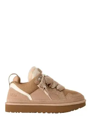 UGG UGG Lowmel Mesh Low-Top Sneakers Sand-colored