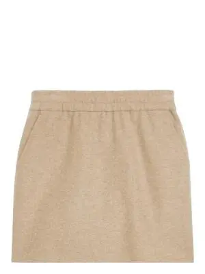 Max Mara Onagro Mini Skirt - Hazelnut Brown