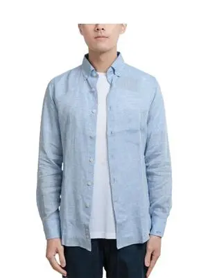 PAUL  SHARK Long-sleeved Shirt - Blue