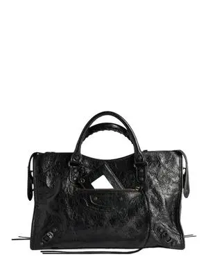 Balenciaga Le City M Shoulder Bag - Black