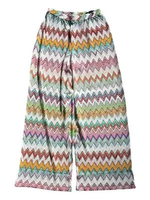 Missoni Zigzag Lamé Flared Pants - Multicolor