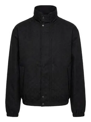 Gucci Reversible Cotton Ripstop Zip Jacket - Black
