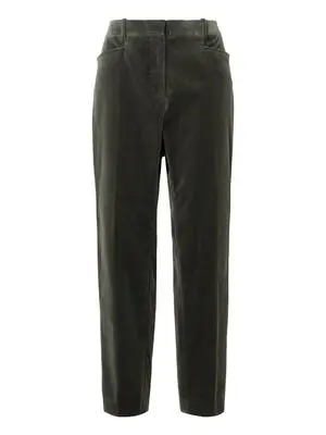 TOM FORD Tailored Velvet Trousers - Grey