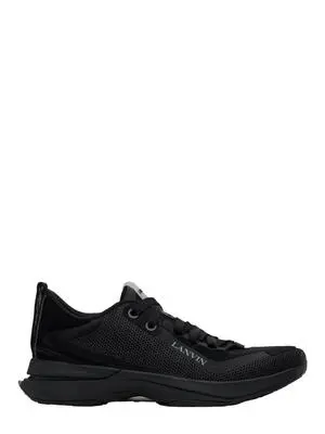 LANVIN L-i Mesh Sneakers - Black