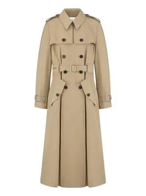 Dior Christian Double-breasted Belted Coat - No