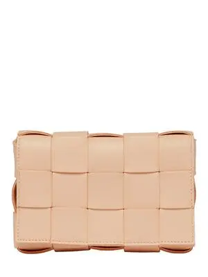 BOTTEGA VENETA Bottega Veneta Small Intriccio Woven Leather Bag