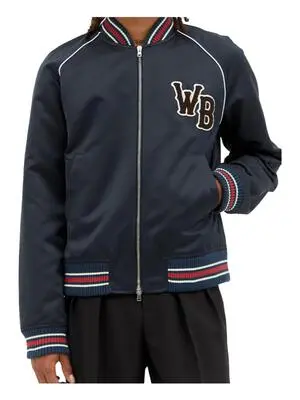 WALES BONNER Long-sleeved Casual Jacket - Black