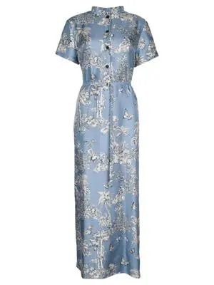 DIOR Dior Riviera Printed Short-Sleeve Shirtdress