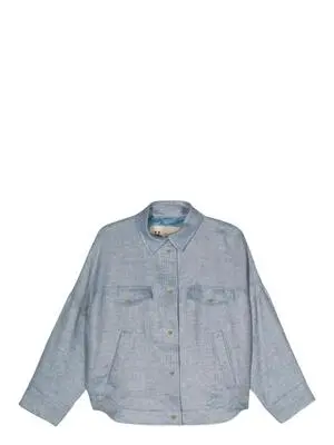 Herno Long-sleeved Shirt With Flap Pockets - Gray