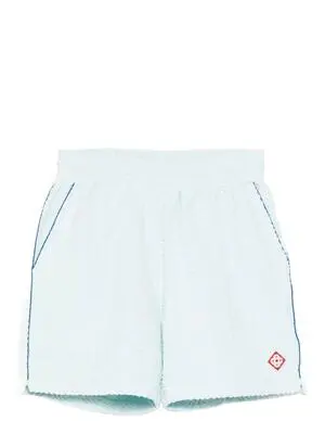Casablanca Monogram Terry Bermuda Shorts - White