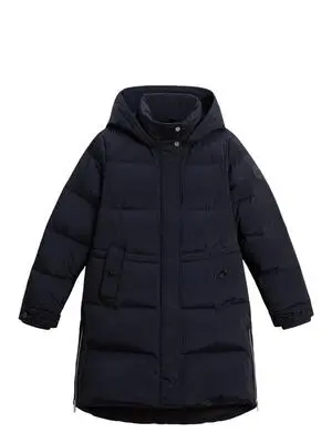 Woolrich Alsea Hooded Down Jacket - Black