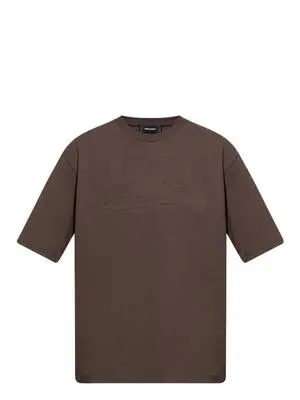 DSQUARED2 Dsquared2 Logo Embossed Crewneck T-Shirt