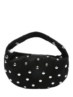 Khaite Olivia Hobo Medium Tote Bag - Black