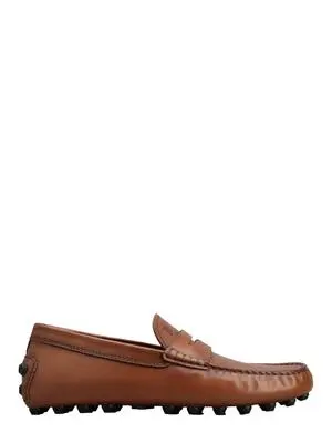 TOD'S Gommino Bubble Loafers - Brown