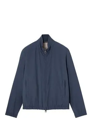 Loro Piana Loro Piana Long Sleeve Zip Up Jacket Blue