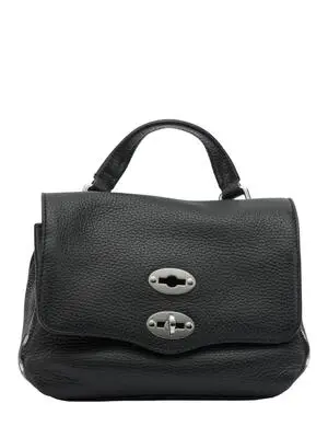 ZANELLATO Logo Handbag - Black