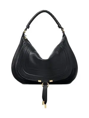 Chloé Chloe Marcie Medium Shoulder Bag Black