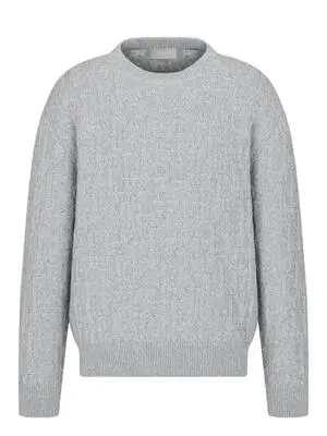 Dior Oblique Knit Sweater - Grey