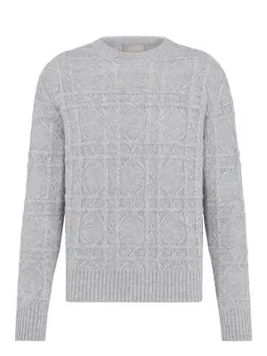 Dior Icons Cannage Jumper - Grey