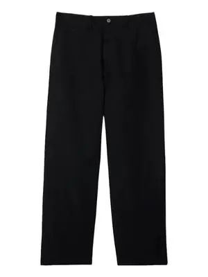 Burberry Straight-leg Trousers - Black