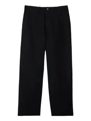 Burberry Straight-leg Trousers - Black