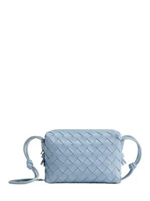 Bottega Veneta Mini Loop Cross-body Bag - Blue