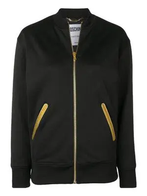 Moschino Zipper Casual Jacket - Black