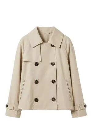 MAX MARA Max Mara Double-Breasted Long Sleeve Jacket With Classic Collar