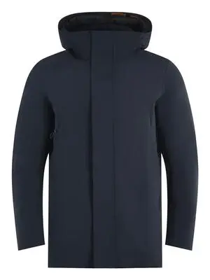 RRD Detachable Hooded Coat - Black