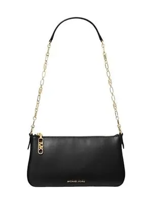 Michael Kors Empire Chain-linked Shoulder Bag - Black