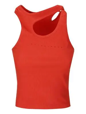 Ottolinger Rib Knitted Vest - Red