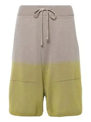 Moncler Loose Fit Drawstring Shorts - Green