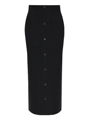 ISSEY MIYAKE Issey Miyake Button Front Midi Skirt