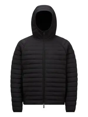 Moncler Galbert Hooded Short Down Jacket - Black