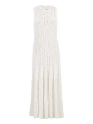Zimmermann Wylie Knit Dress - Ivory