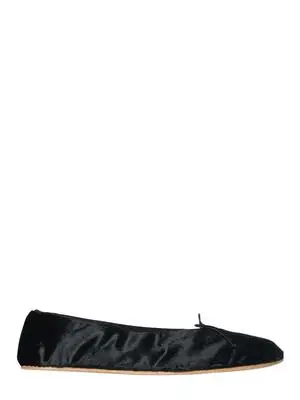 THE ROW The Row Velvet Ballet Flats