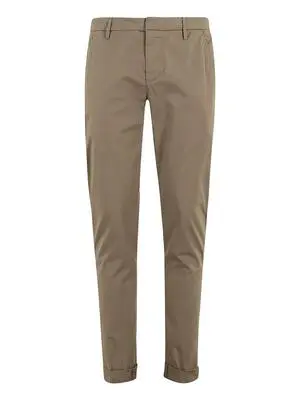 DONDUP Tailored Track Pants With Logo Detail - Brown