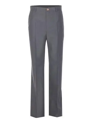 Gucci Technical Panama Tailored Trousers - Grey