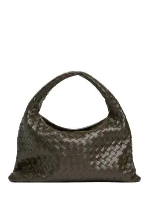 Bottega Veneta Bottega Veneta Small Hop Bag Kaki