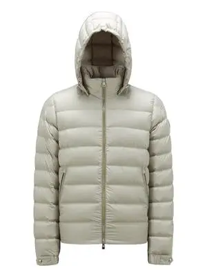 Moncler Arneb Zip-up Padded Jacket - Beige